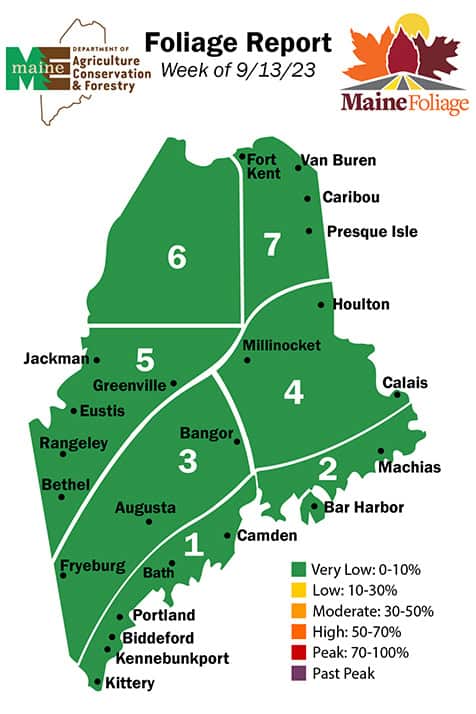 2023 State of Maine Fall Foliage Forecast - Visit Maine Media Room