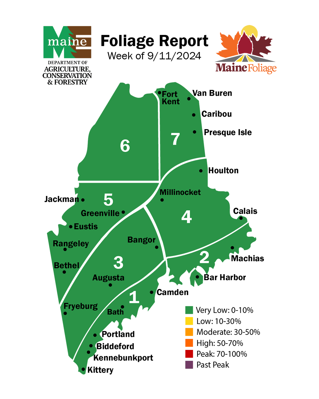 2024 State of Maine Fall Foliage Forecast - Visit Maine Media Room